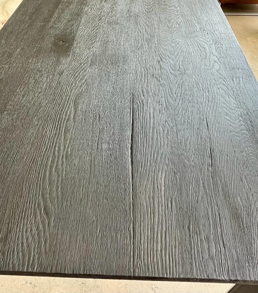 Unikat Esstisch aus massiver Mooreiche kaufen